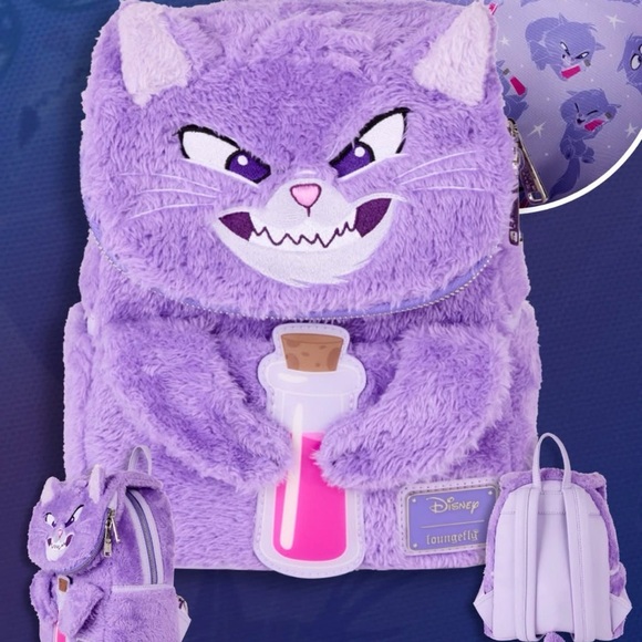 Loungefly | Bags | Loungefly The Emperors New Groove Yzma Cat Plush ...